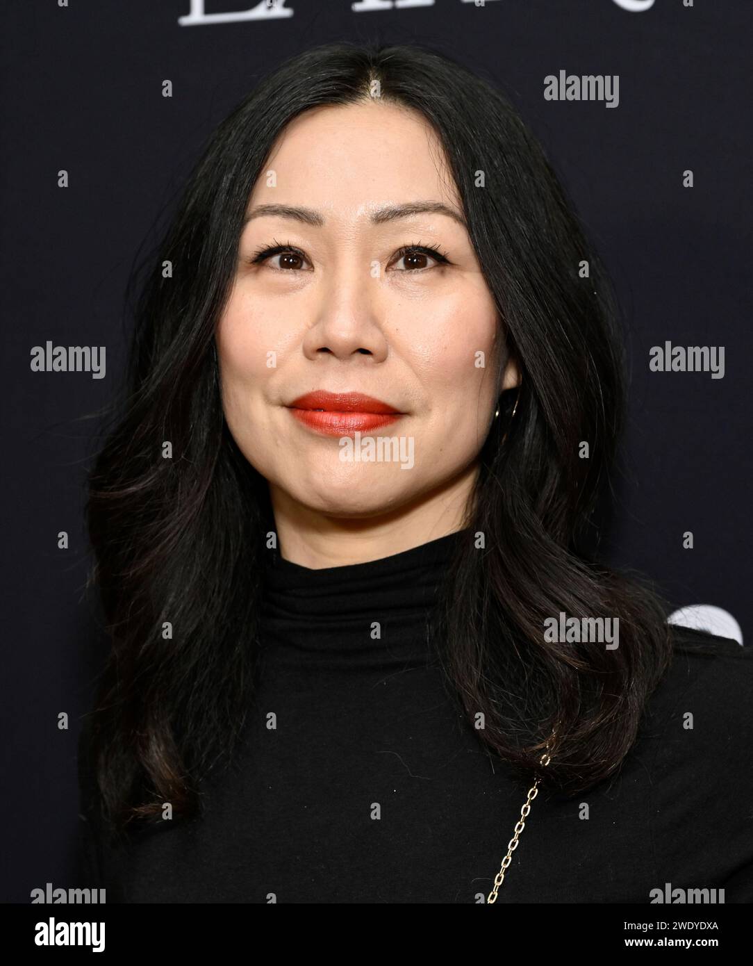 Writer Vera Miao attends the premiere of "Expats" at the Museum of Modern Art on Sunday, Jan. 21 ...