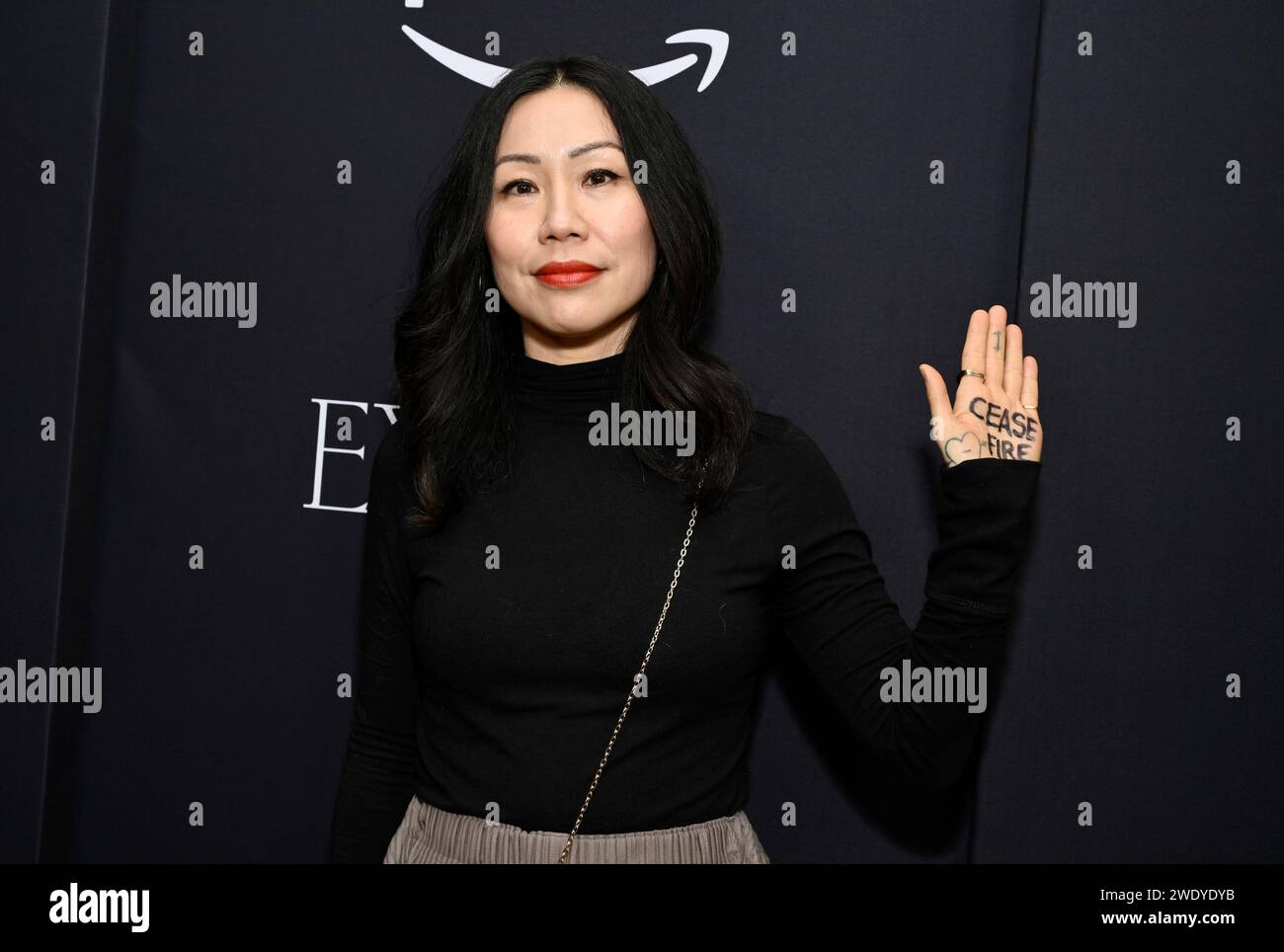 Writer Vera Miao attends the premiere of "Expats" at the Museum of ...