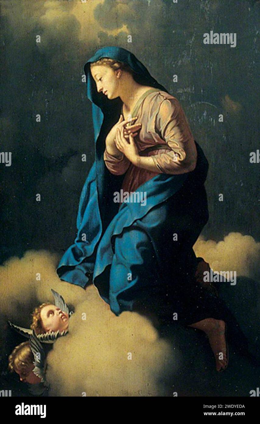 Adriaen van der Werff style - Mary Immaculata (Mary Annunciate ...