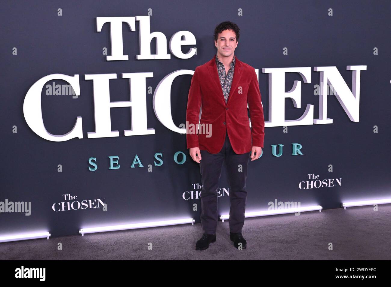 London, UK. 22nd Jan, 2024. Alaa Safi at global premiere of Season 4 of ...