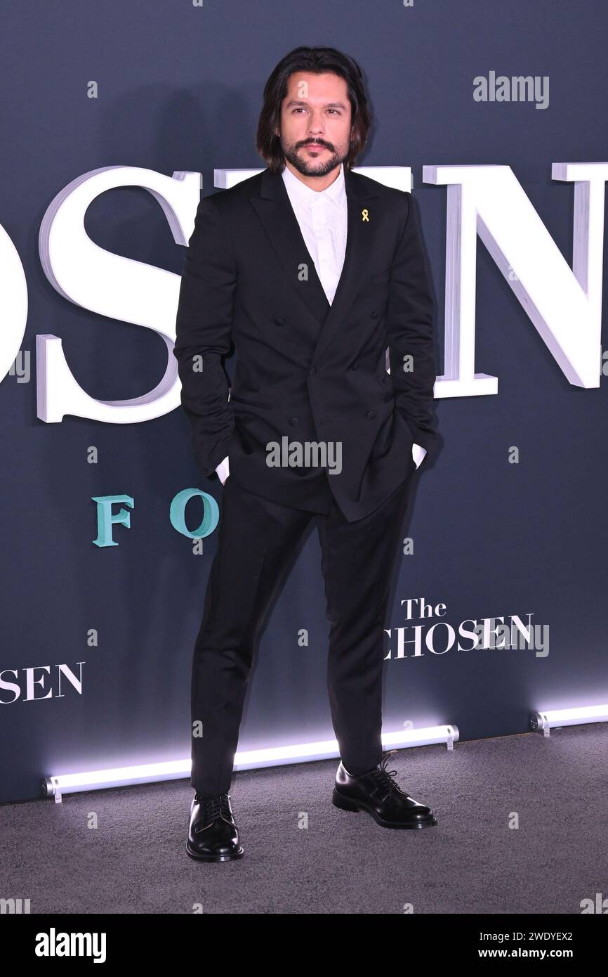 London, UK. 22nd Jan, 2024. Shahar Isaac at global premiere of Season 4 ...