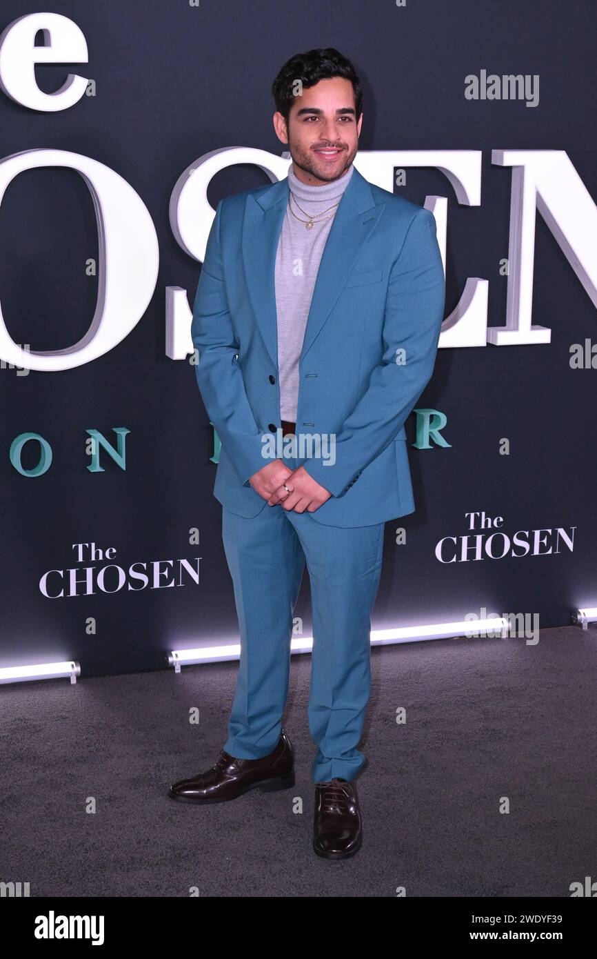 London, UK. 22nd Jan, 2024. Paras Patel at global premiere of Season 4 ...