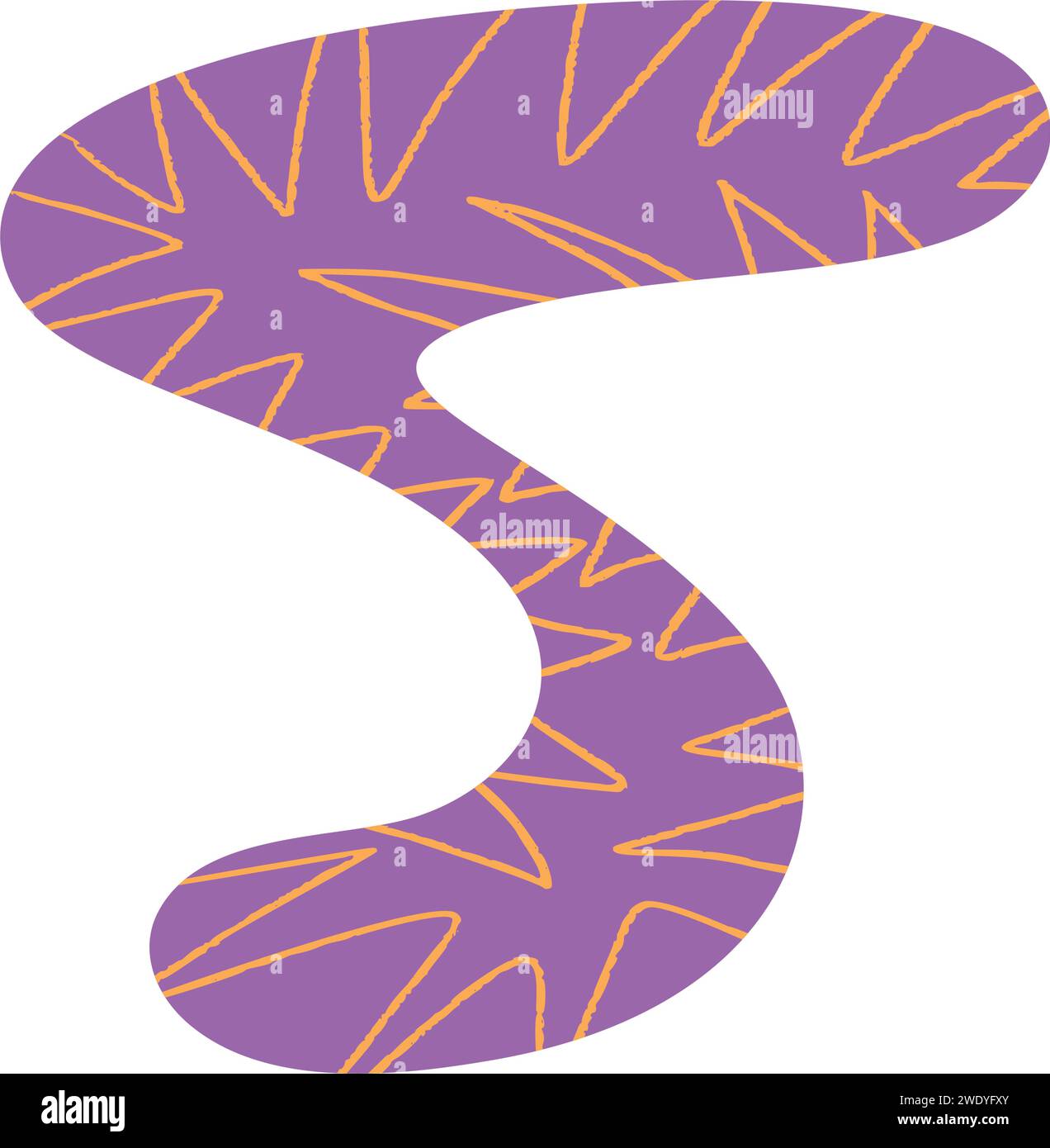 Cute abstract shapes and doodle elements cutout, collage designs ...