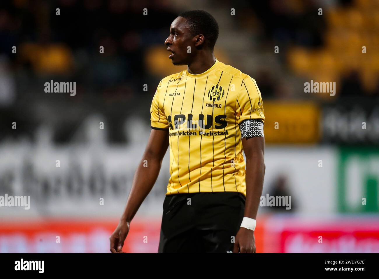 Kerkrade, Netherlands. 22nd Jan, 2024. KERKRADE, NETHERLANDS - JANUARY 22: Rodney Kongolo of ...