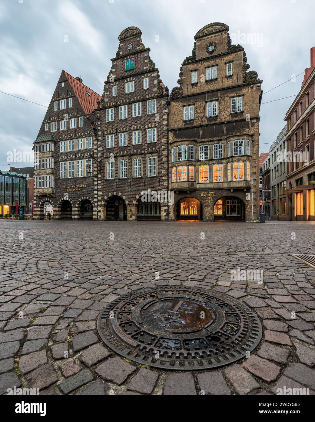 Medieval Market Square of Bremen, Germany Stock Photo - Alamy