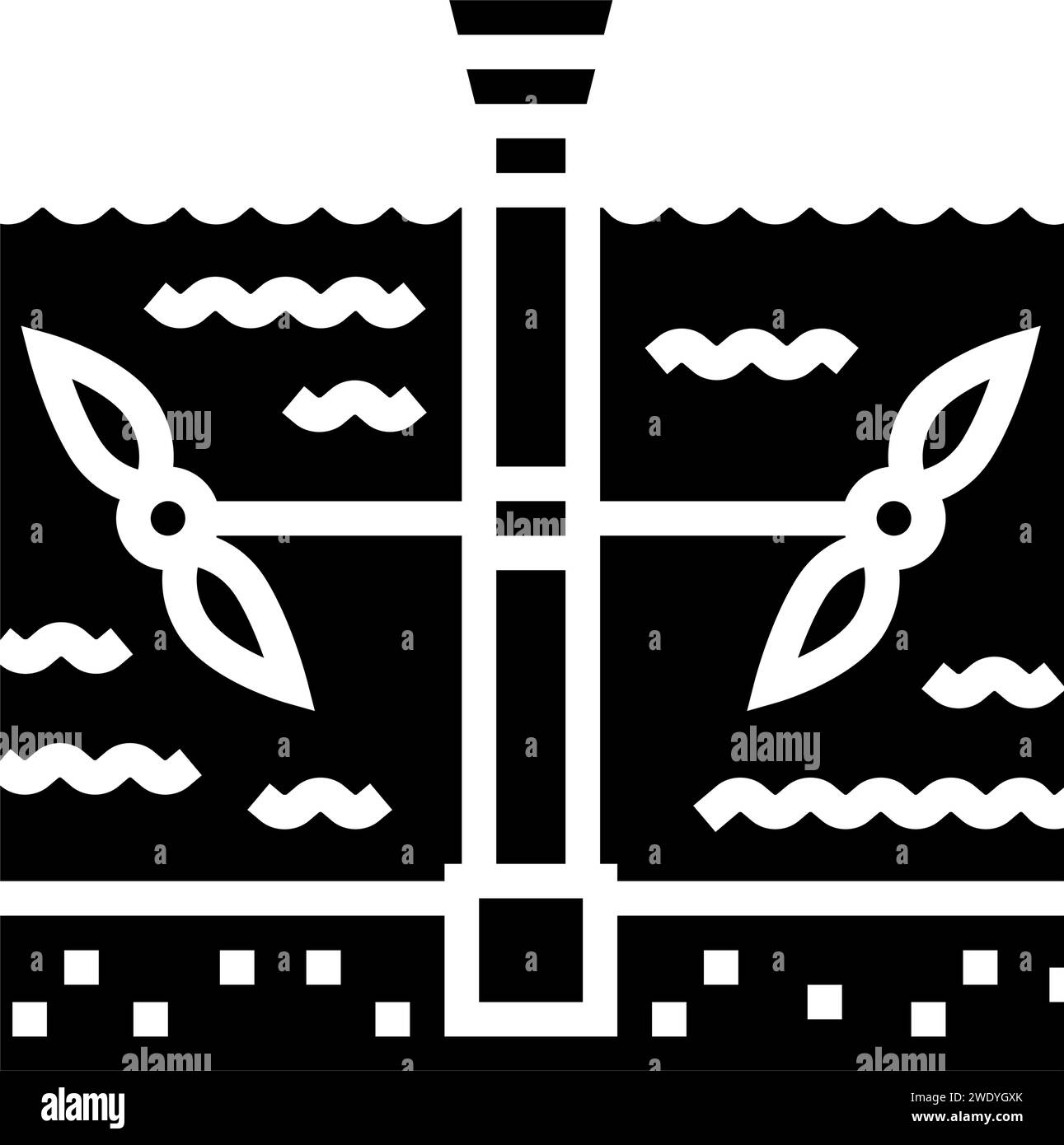 current generator tidal power glyph icon vector illustration Stock ... current generator tidal power glyph icon vector illustration Stock ...