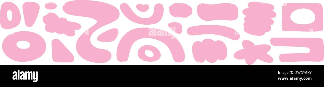 Fun, organic shapes abstract pattern, kid friendly backgrounds ...