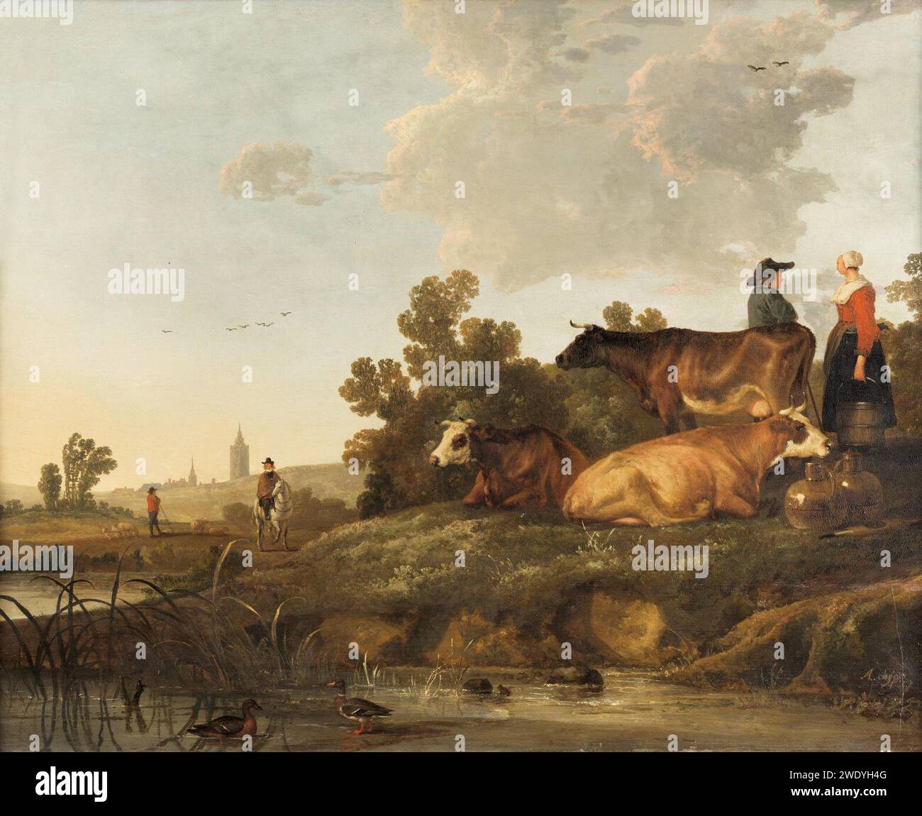 Aelbert cuyp circle of hi-res stock photography and images - Alamy