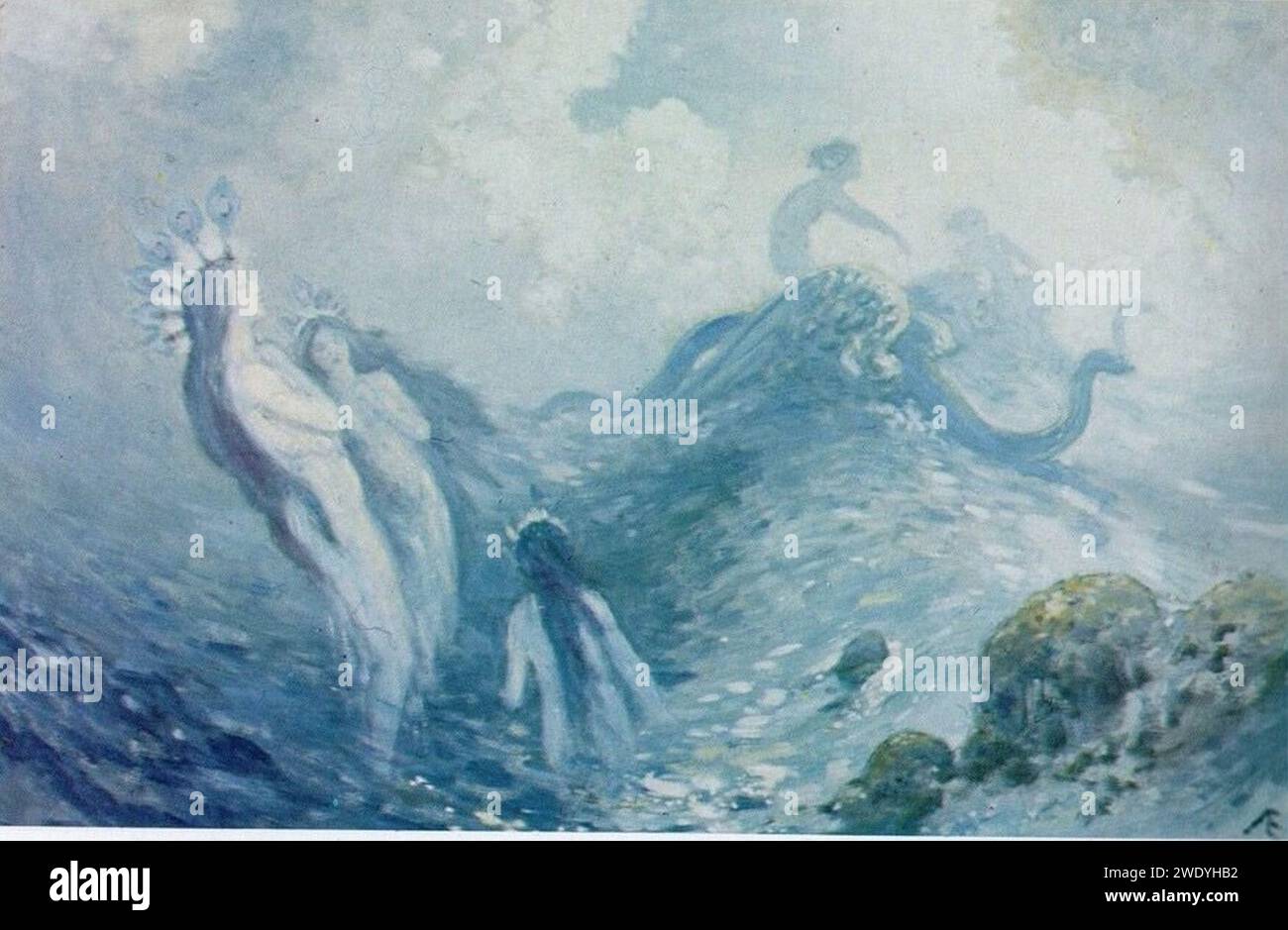 Aeons as yet Unrolled - George William Russell Stock Photo - Alamy