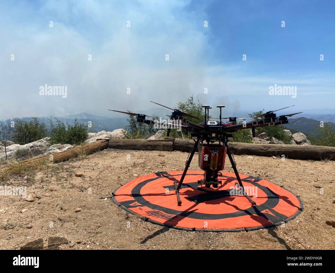 Aerial ignition tiger fire Stock Photo - Alamy