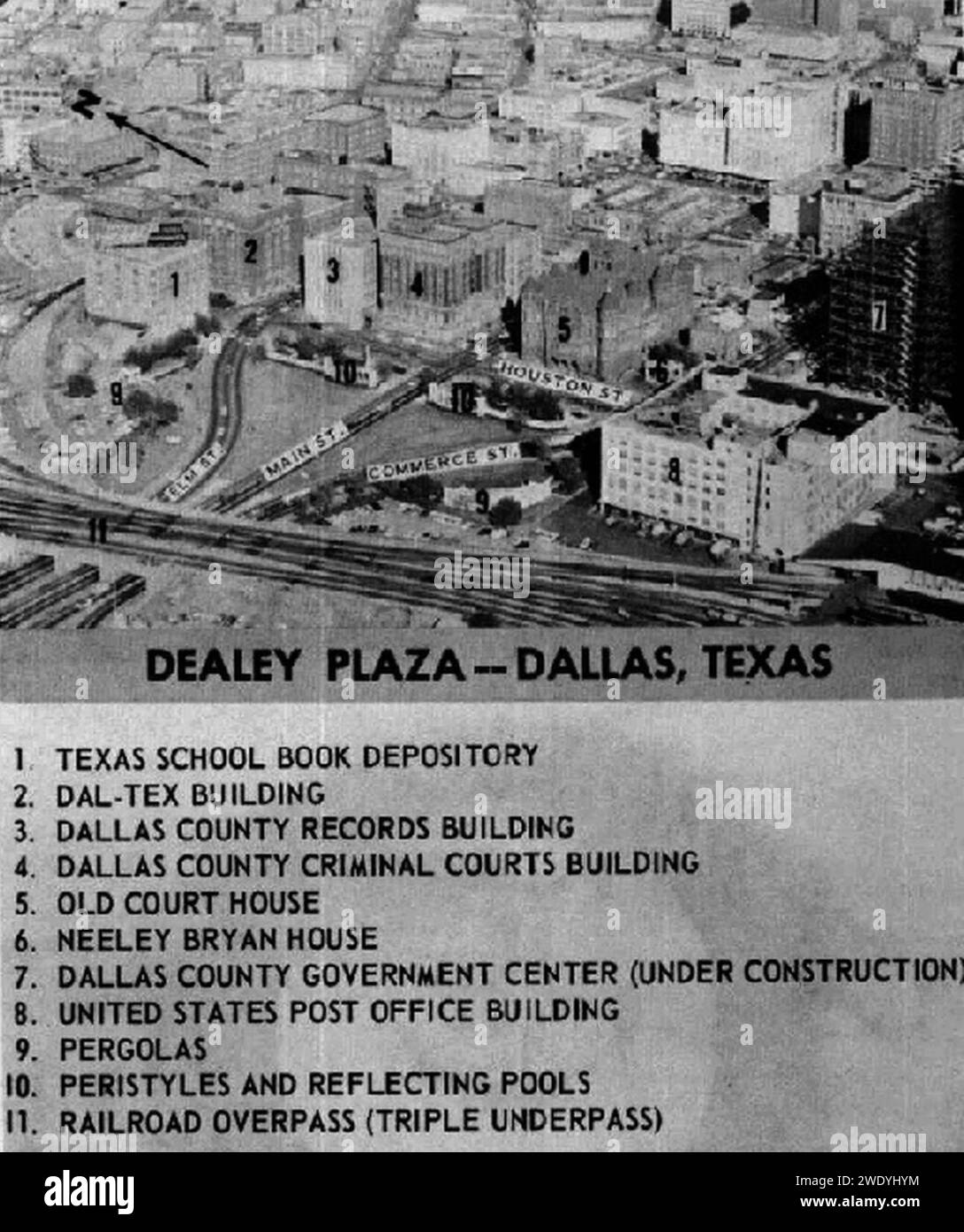 Dealey aerial hi-res stock photography and images - Alamy