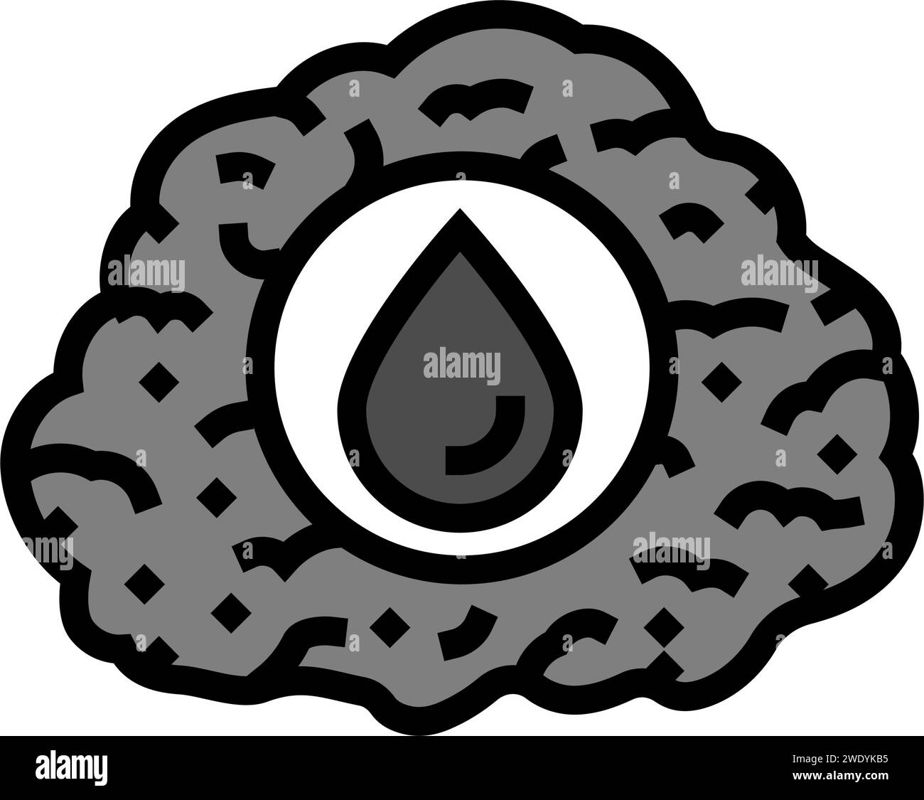 oil sands industry color icon vector illustration Stock Vector Image ...