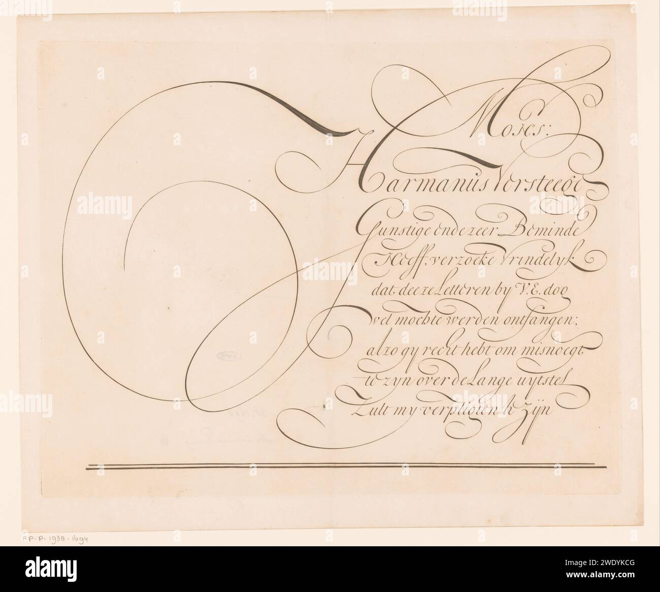 Write example: Mons (Ieur) Harmanus Versteege (...), Ambrosius Perling ...