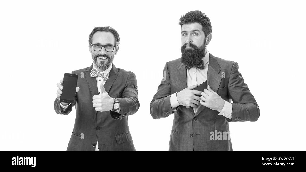 business communication on meeting. team success. mature men. Agile ...