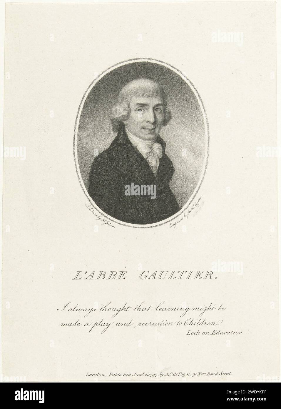 Portret van Aloisius-Edouard-Camille Gaultier, Antoine Cardon, After H ...