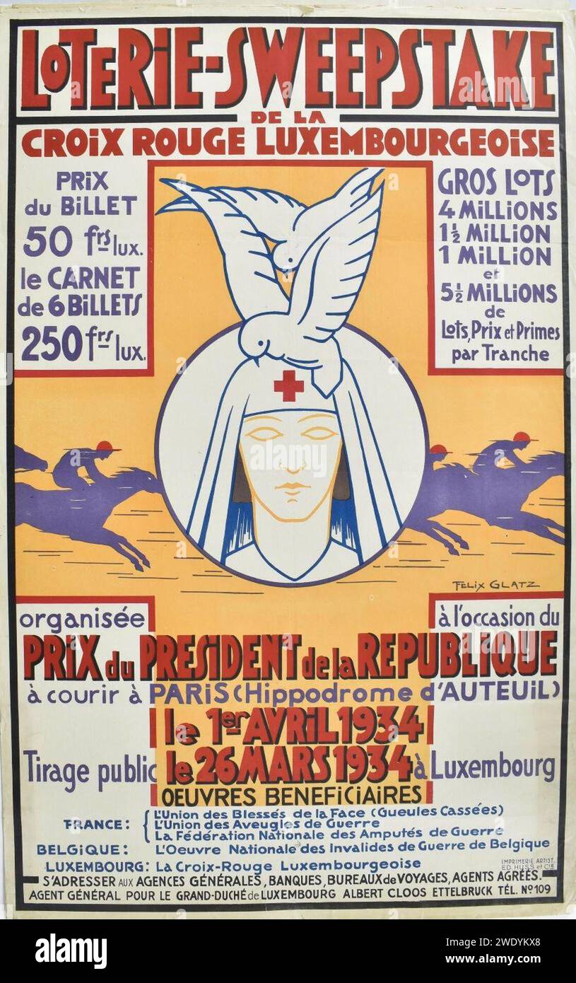 Affiche de la croix rouge hi-res stock photography and images - Alamy