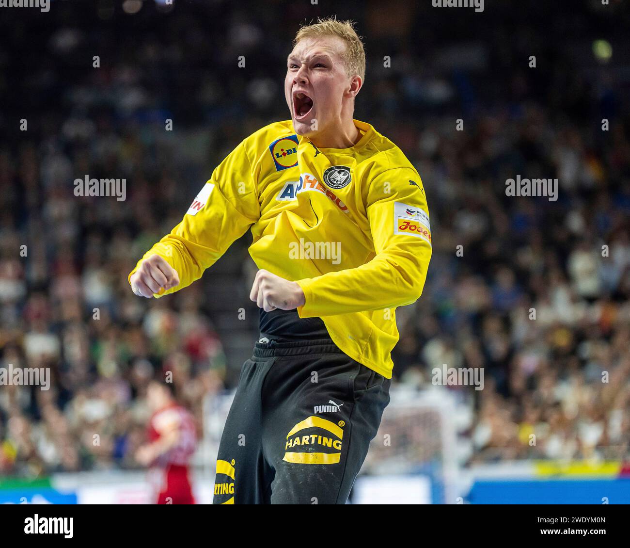 Koeln, Deutschland. 22nd Jan, 2024. David Spaeth (Deutschland, #01 ...