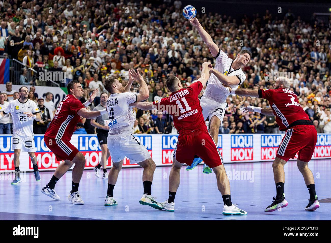 Johannes Golla (Deutschland, #4), Patrik Ligetvari (Ungarn, #11 ...