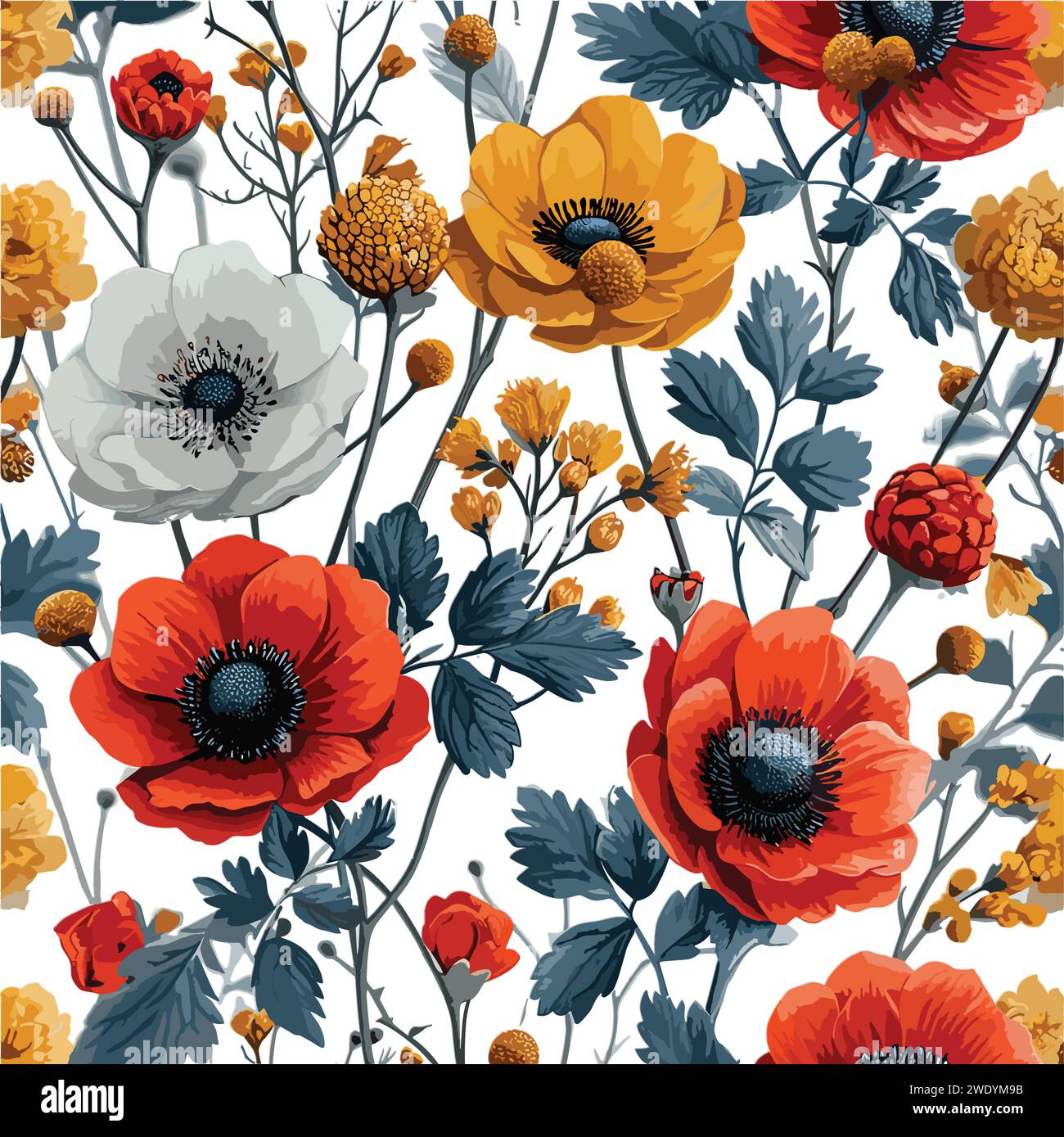 Floral components hi-res stock photography and images - Alamy