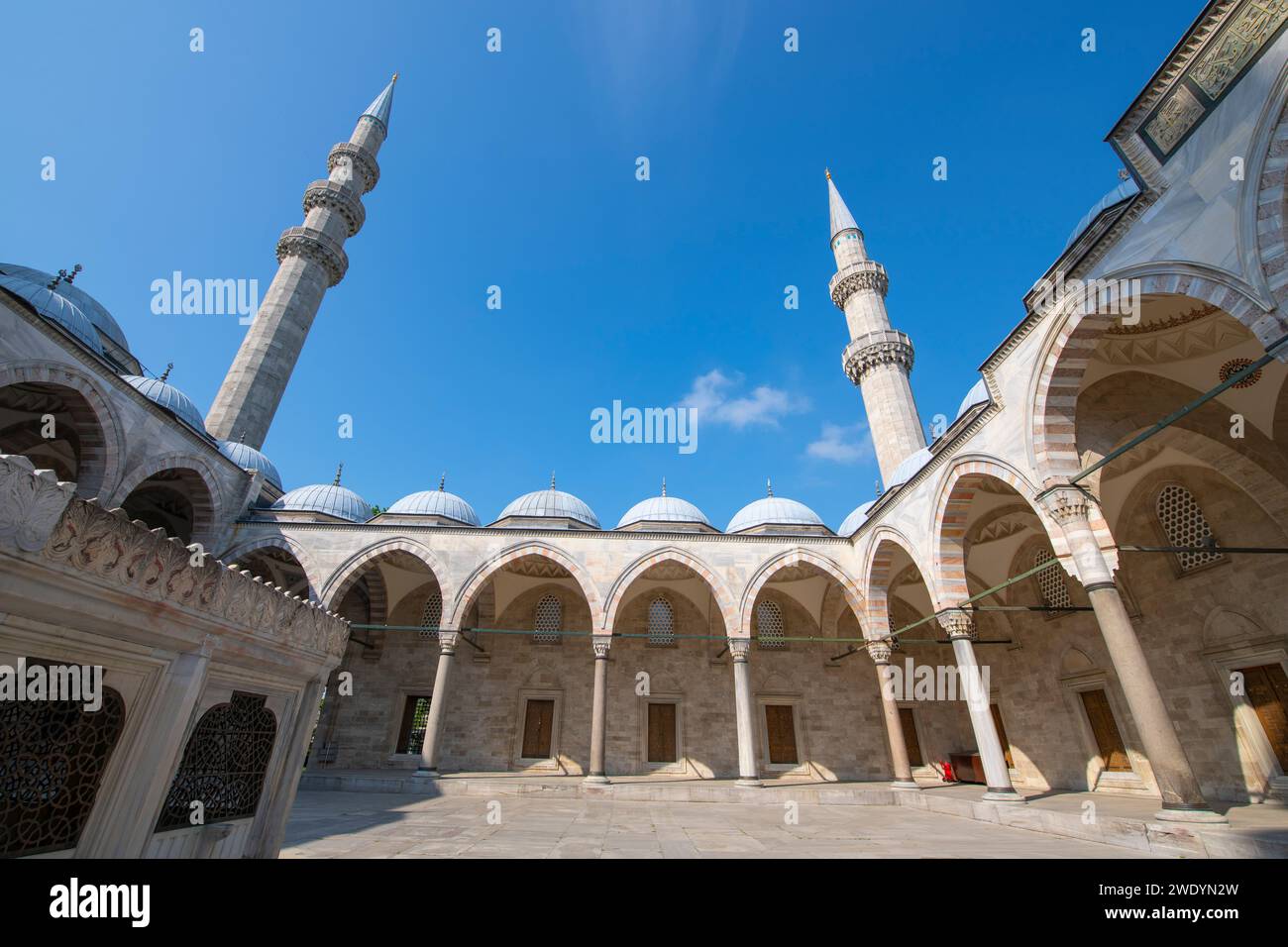 Suleymaniye Camii Mosque is an Ottoman Imperial Mosque in Fatih ...