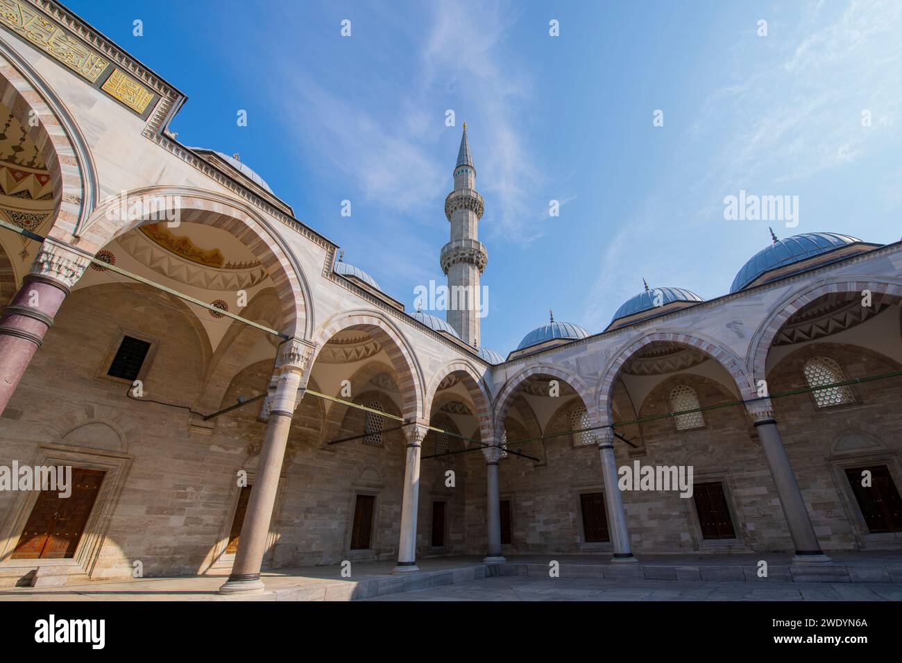 Suleymaniye Camii Mosque is an Ottoman Imperial Mosque in Fatih ...