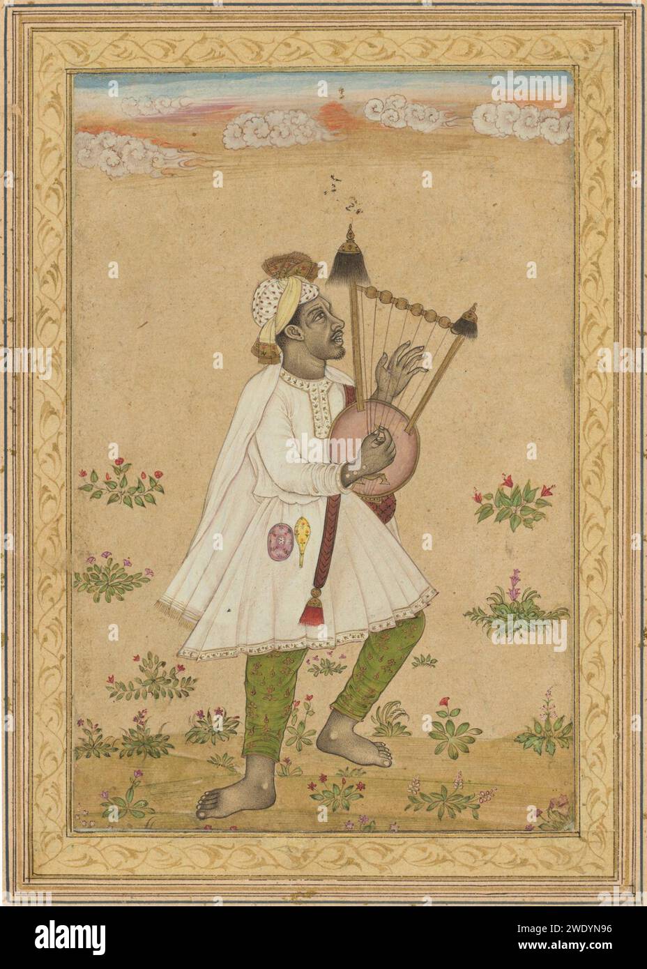 Lyre player hi-res stock photography and images - Alamy