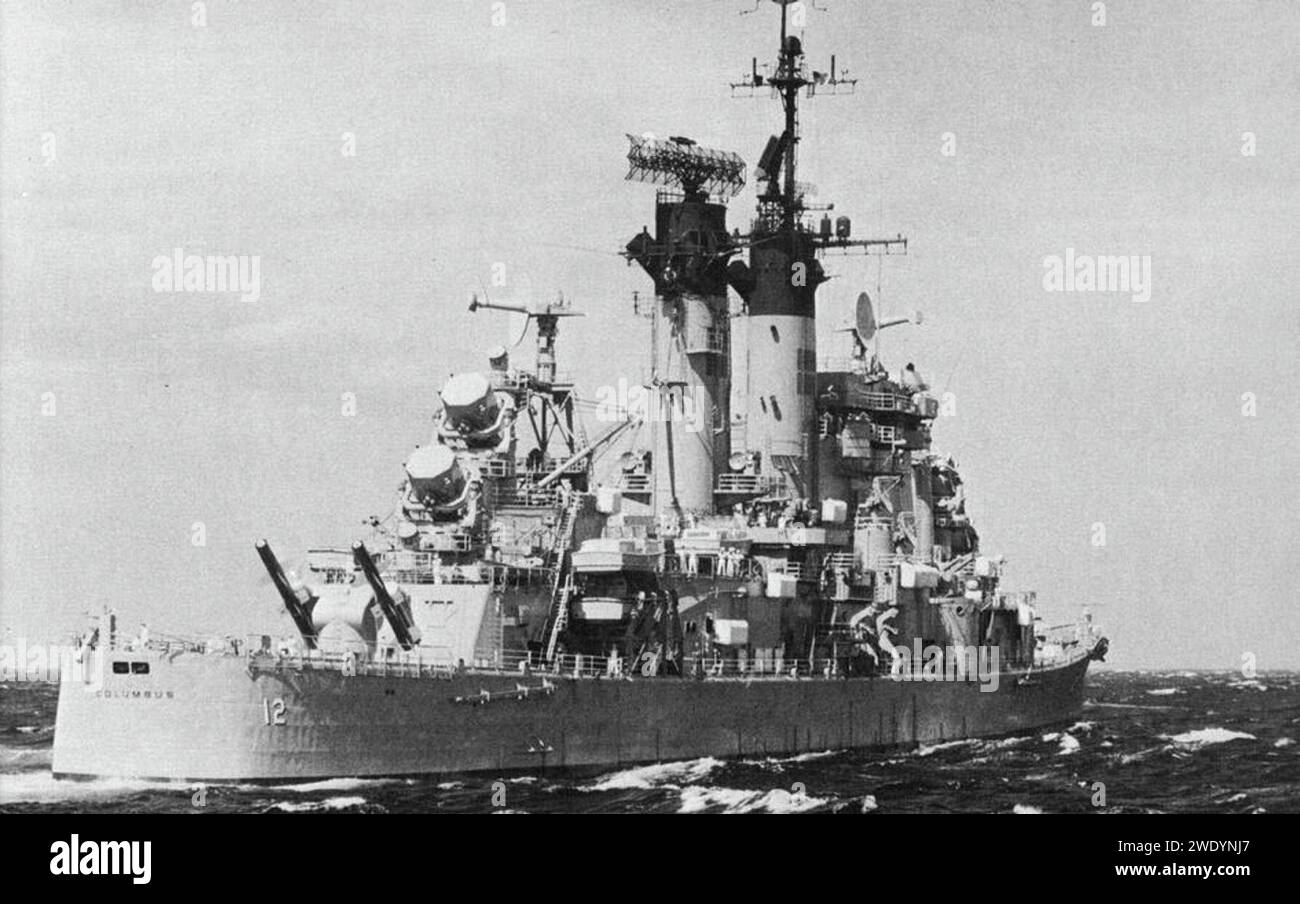 Uss columbus cg 12 hi-res stock photography and images - Alamy