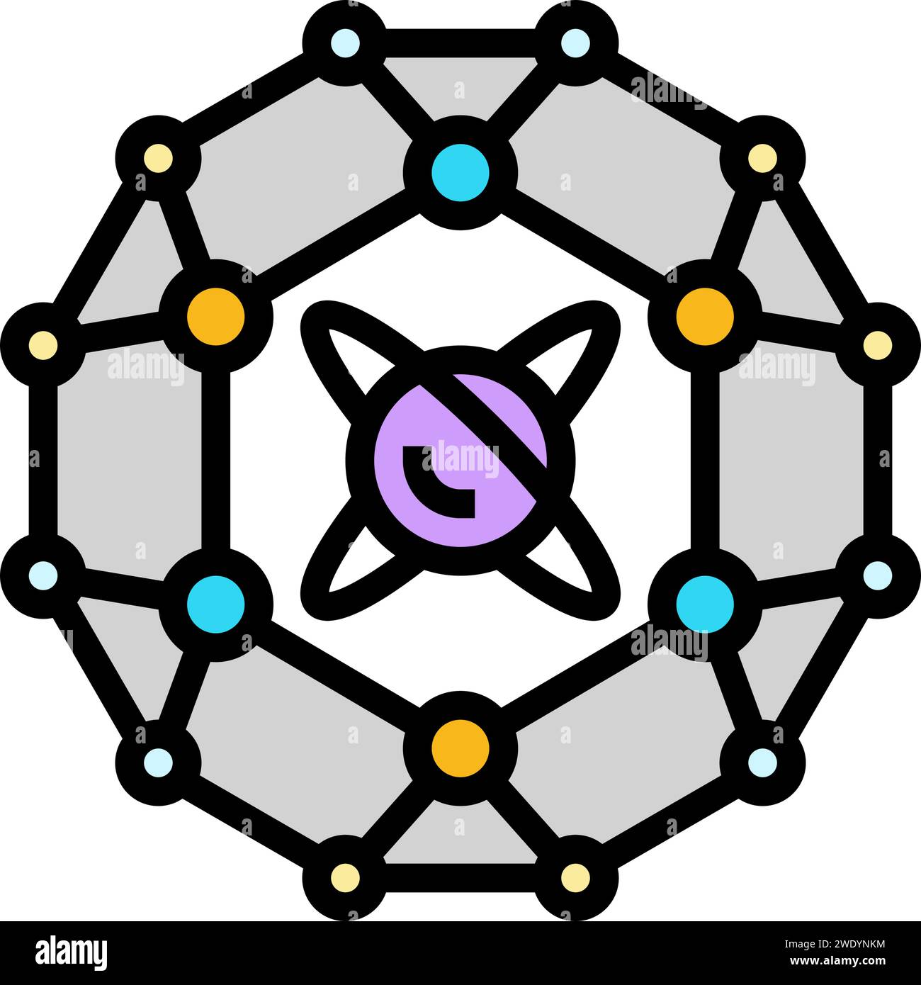 Quantum cryptography symbol hi-res stock photography and images - Alamy