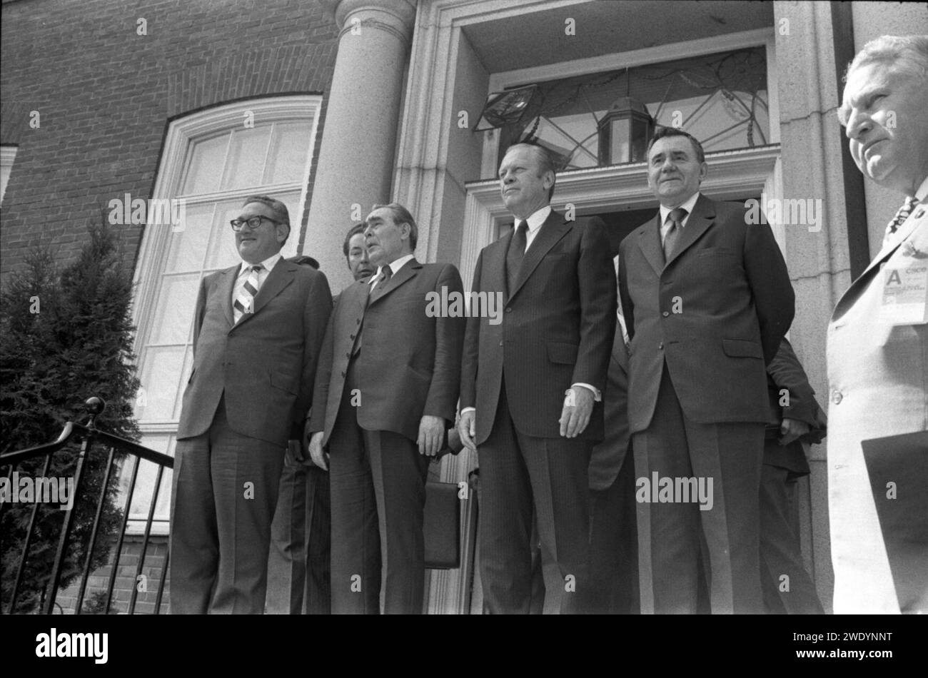 Brezhnev president ford helsinki hi-res stock photography and images ...