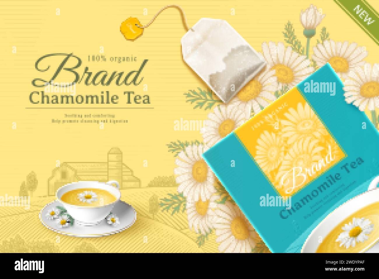 Tea bags Stock Vector Images - Alamy