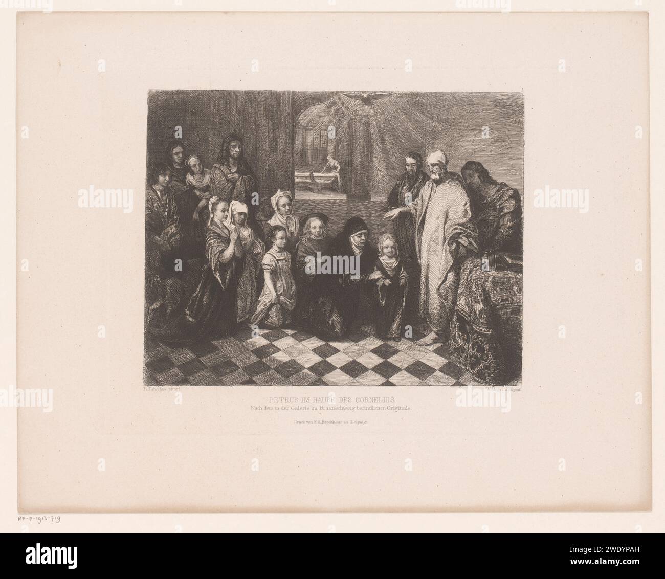 Peter Het Huis Van Cornelius, William Unger, after BARENT FABRITIUS ...