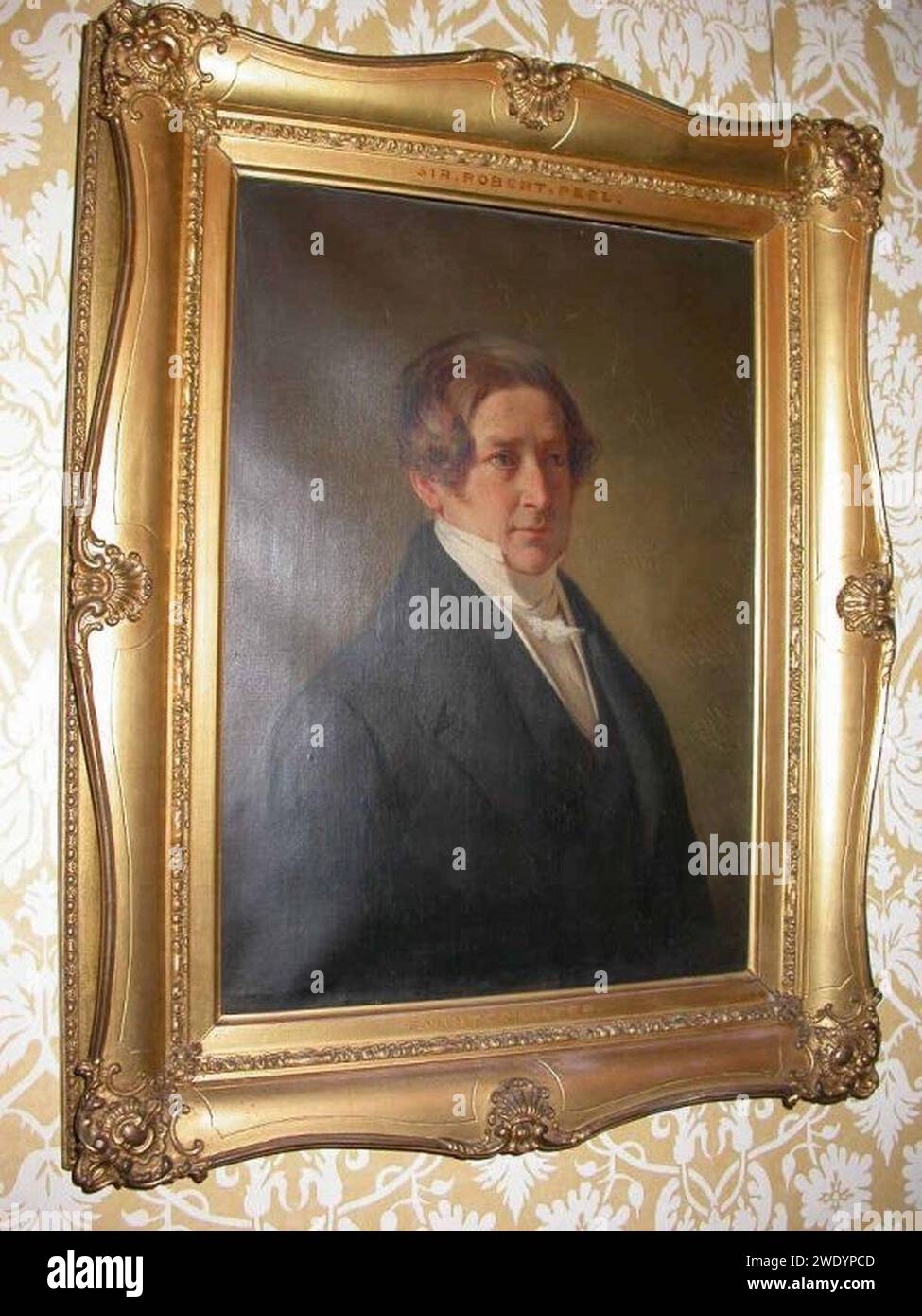 After Franz Xaver Winterhalter (1805-73) - Sir Robert Peel (1788-1850 ...