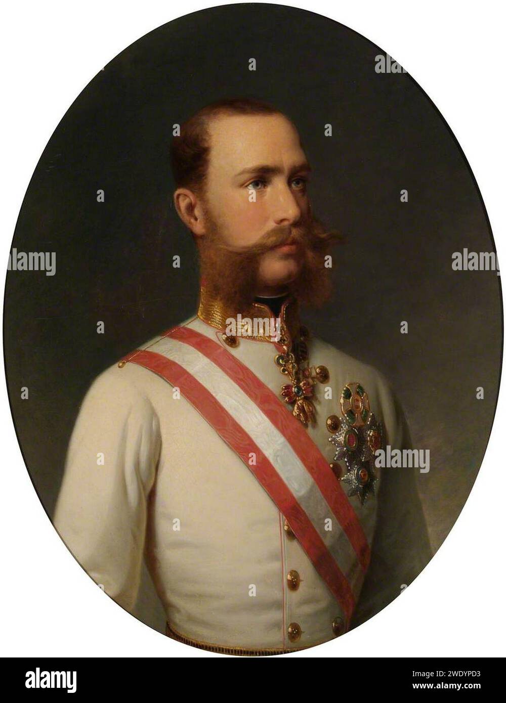 After Franz Xaver Winterhalter (1805–1873) - Emperor Franz-Joseph of ...