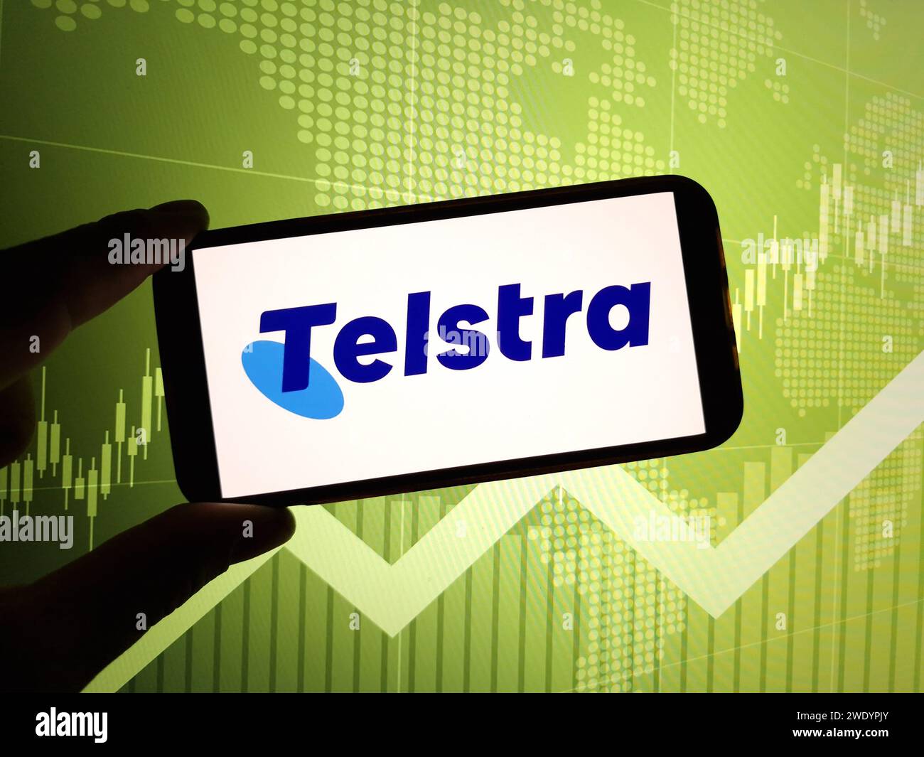 Telstra logo hi-res stock photography and images - Alamy