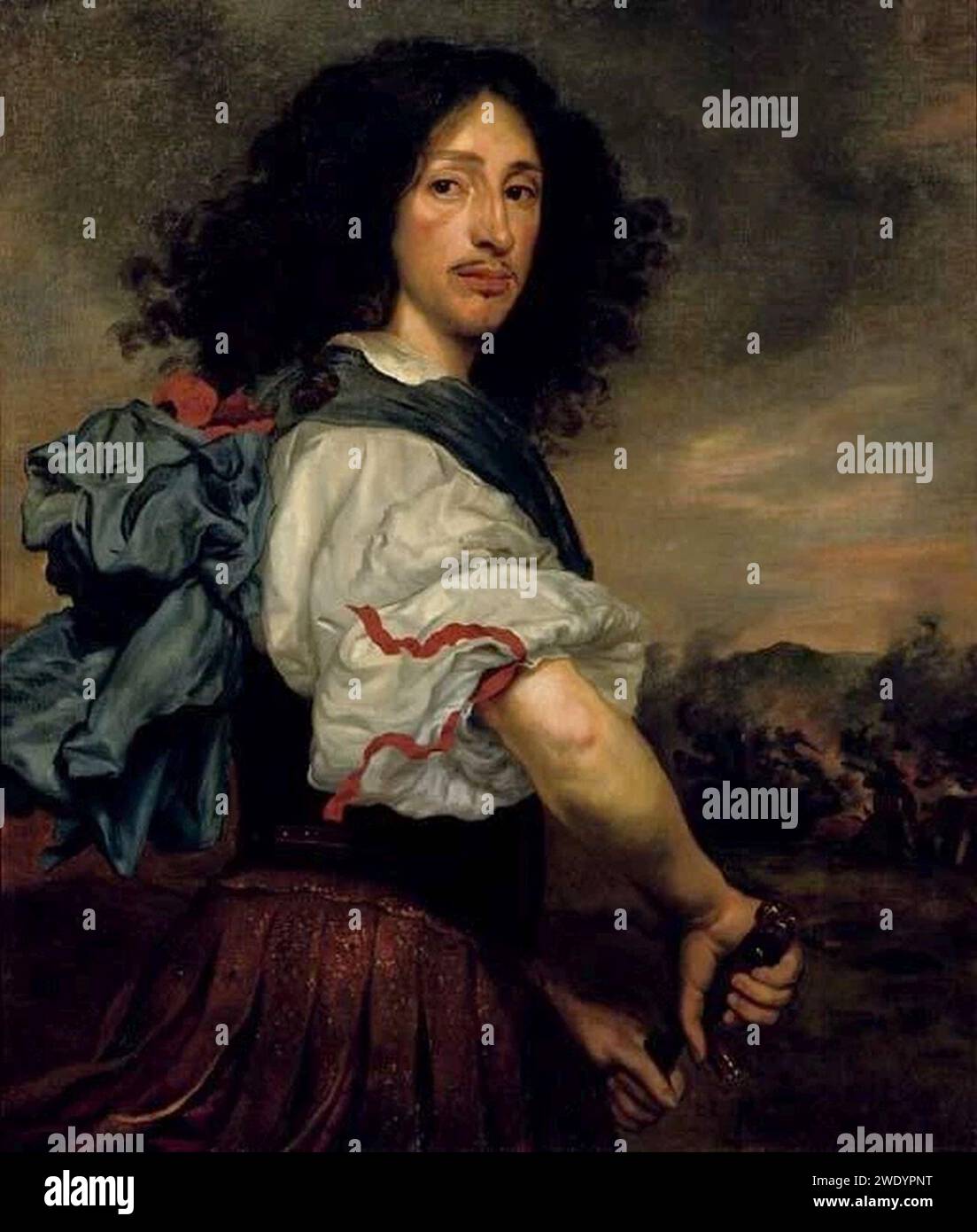 After Jan Mijtens - Portrait of Frederick, Landgraf of Hessen-Eschwege ...