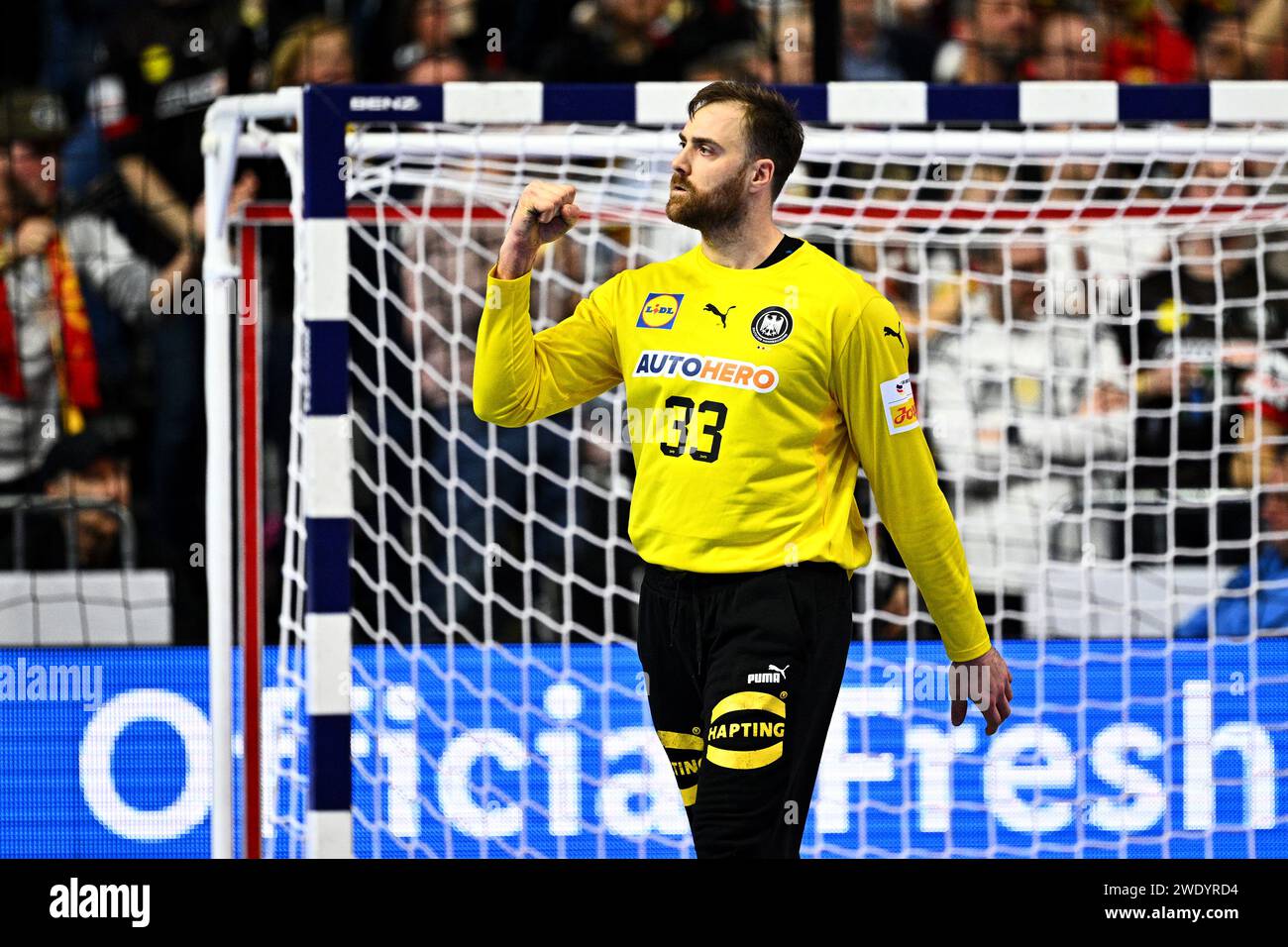 Cologne, Germany. 22nd Jan, 2024. Handball: European Championship ...