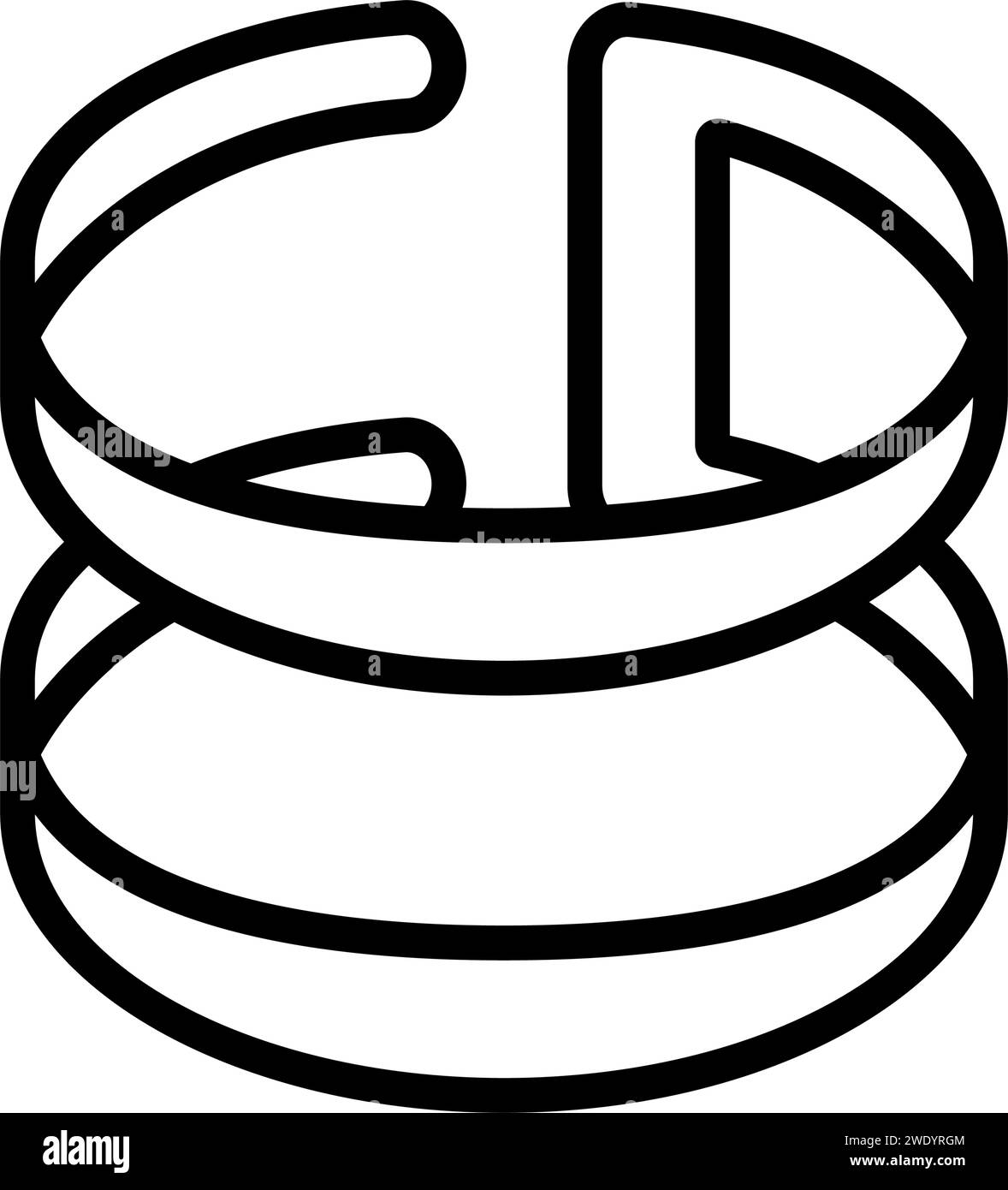 Cuff earring Stock Vector Images - Alamy