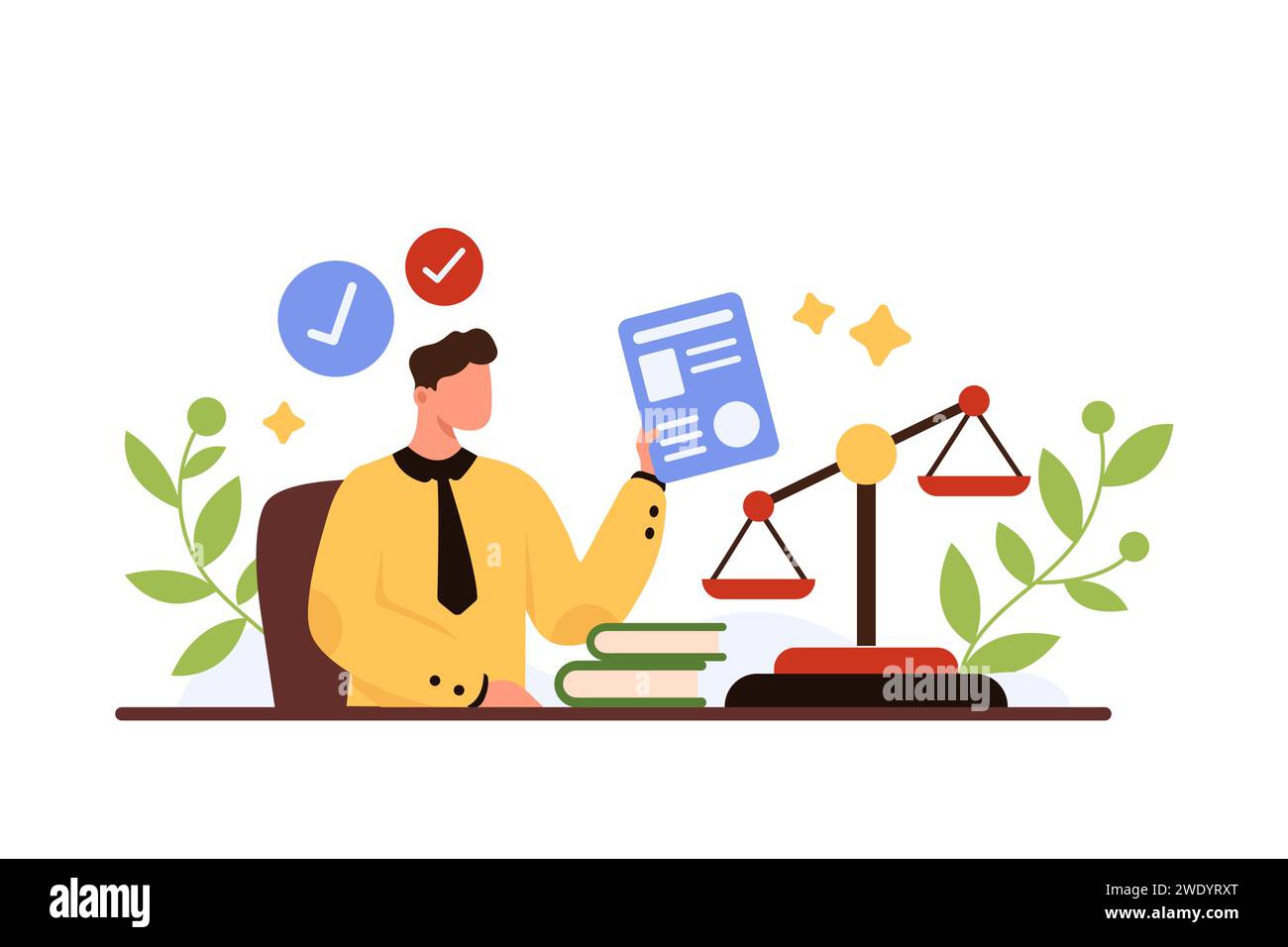 Employment contract cartoon hi-res stock photography and images - Alamy