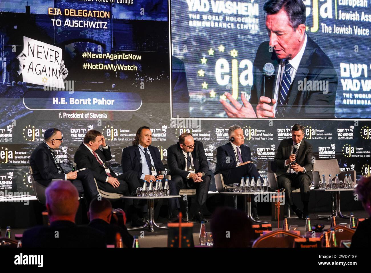 L-R) Alexander Benjamin, EJA Jewish Leaders' Board Vice-Chairman for ...