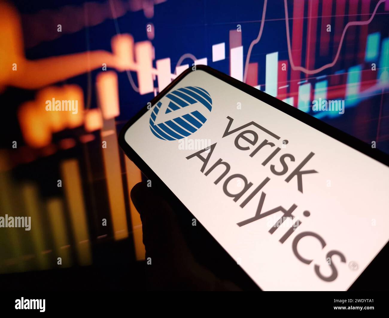 Konskie, Poland - January 22, 2024: Verisk Analytics company logo ...