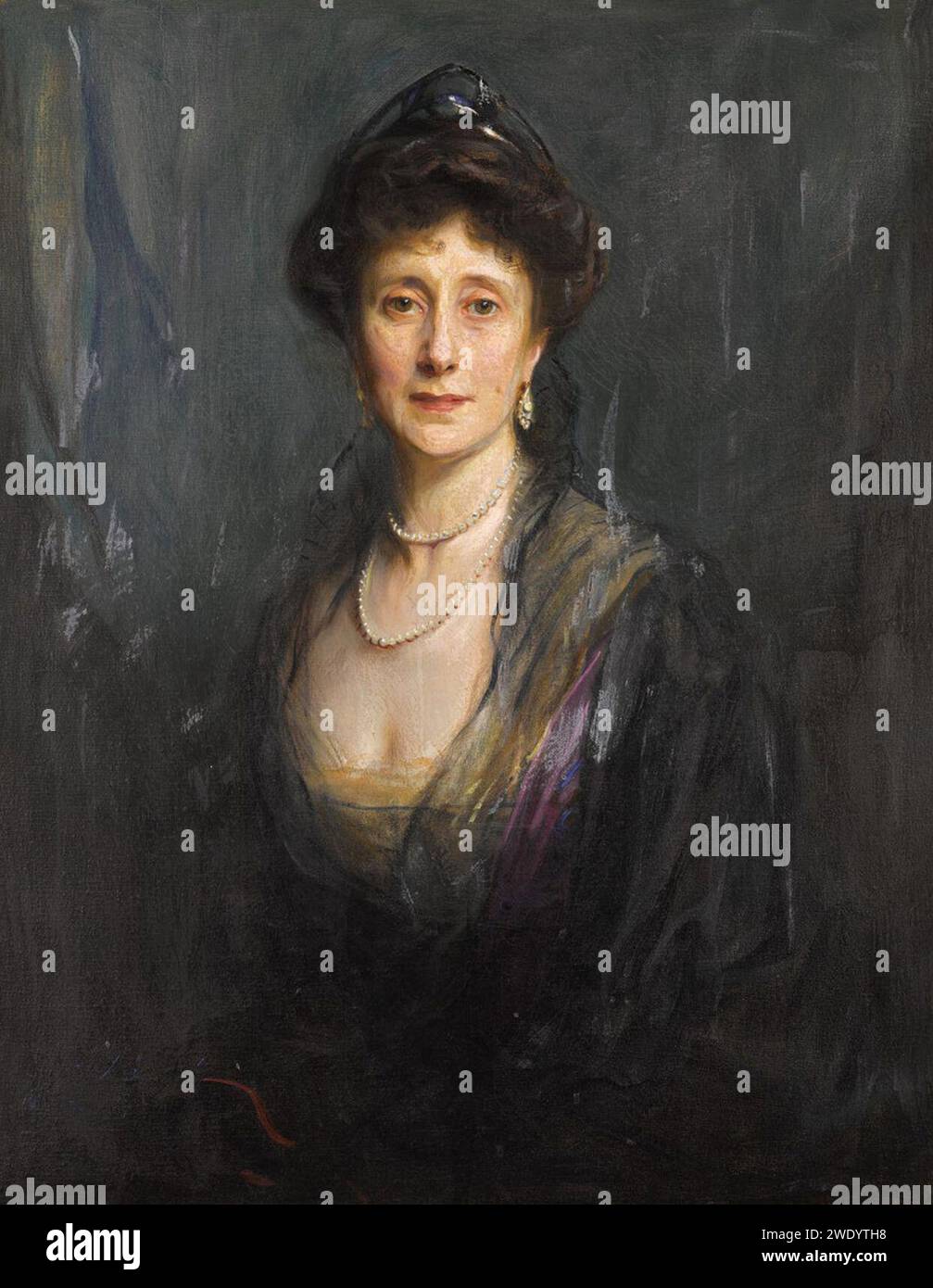 Agatha Stewart Browne, Marchioness of Sligo, née Hodgson Stock Photo ...