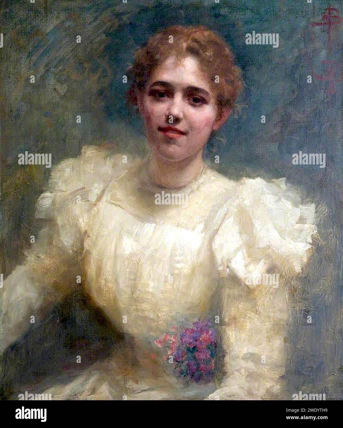 Agatha Christie's sister Margaret «Madge» Frary Miller by Nathaniel Hughes John Baird Stock ...