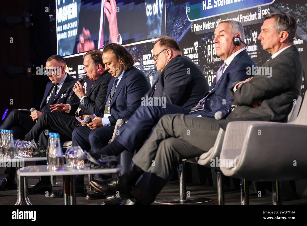 L-R) Alexander Benjamin, EJA Jewish Leaders' Board Vice-Chairman for ...