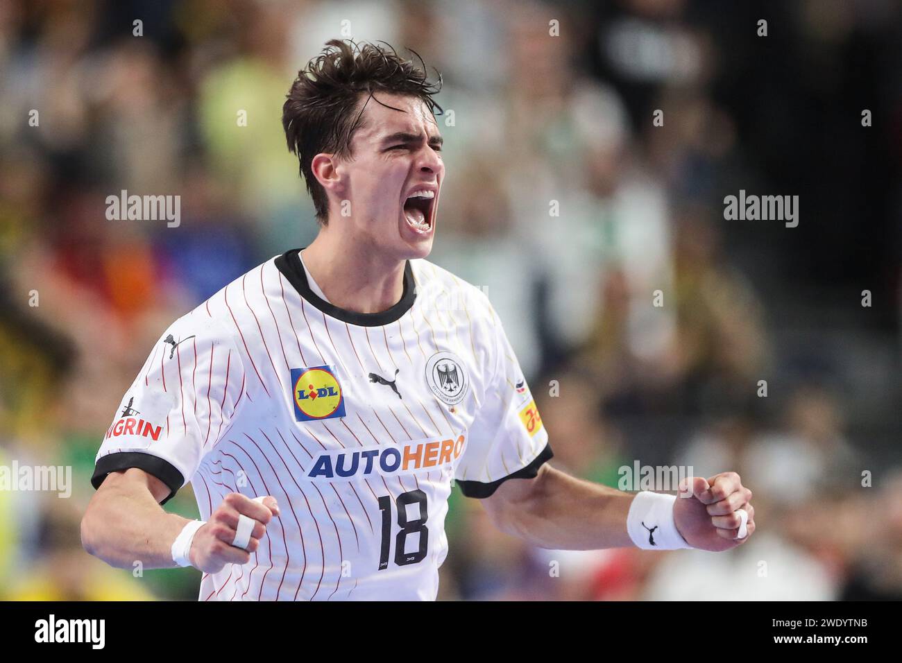 Cologne, Germany. 22nd Jan, 2024. COLOGNE, GERMANY - JANUARY 22: Julian ...