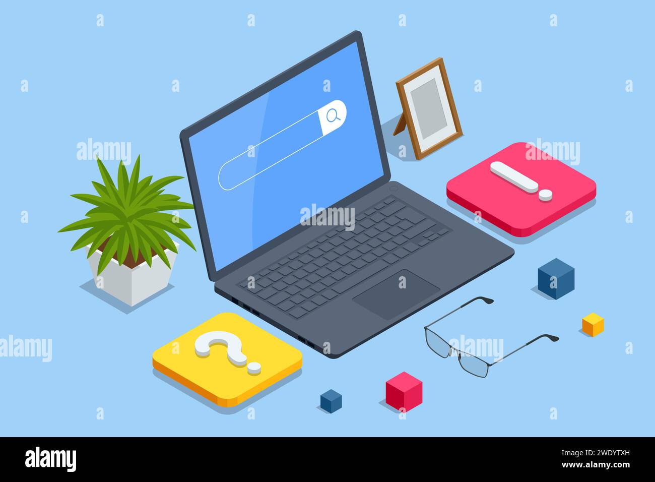 Isometric Question Marks, Message box with question, Chatbot technology ... Isometric Question Marks, Message box with question, Chatbot technology ...