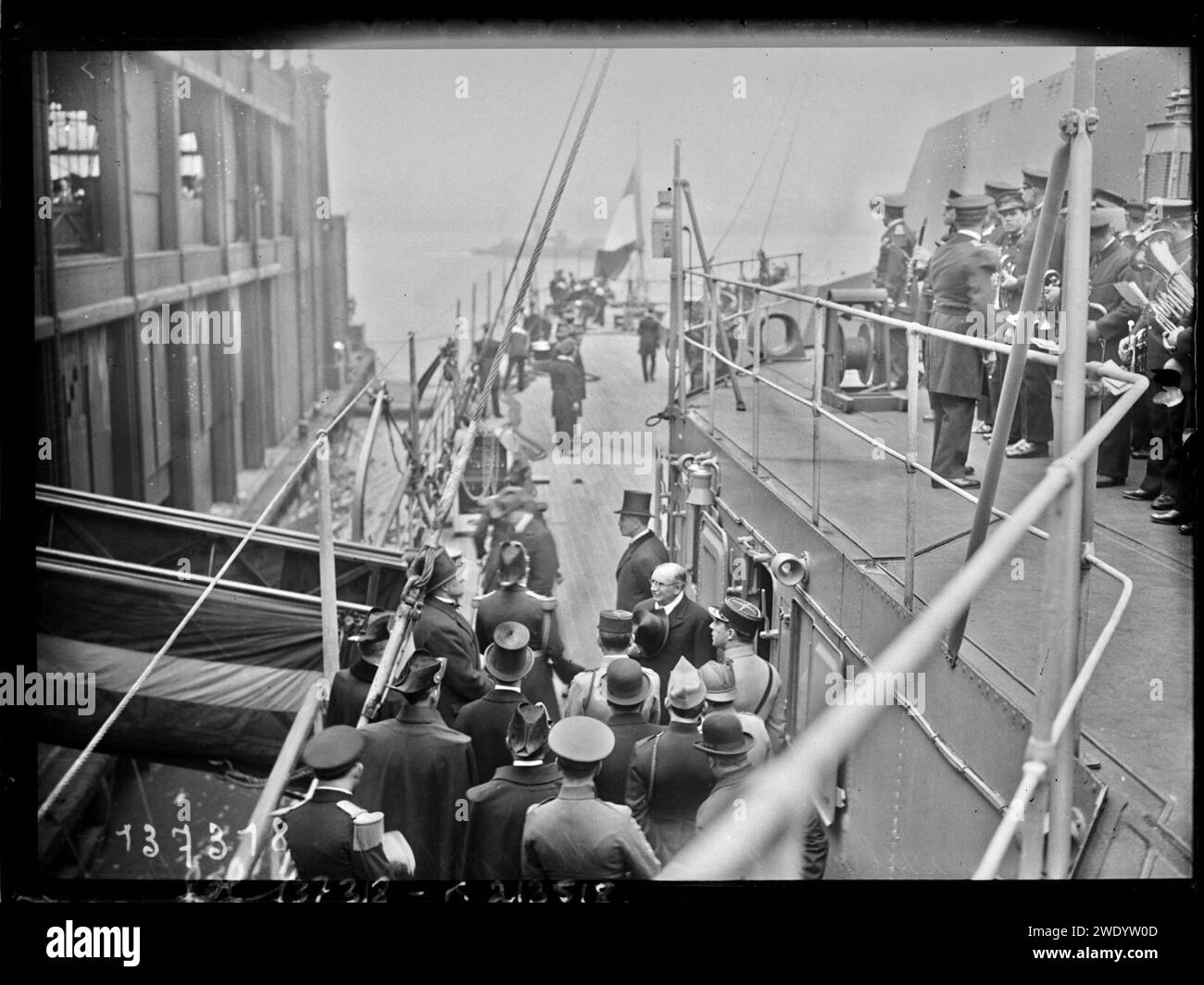 Agence Rol - Tourville - Obsèques de Myron Herrick 10 Stock Photo - Alamy