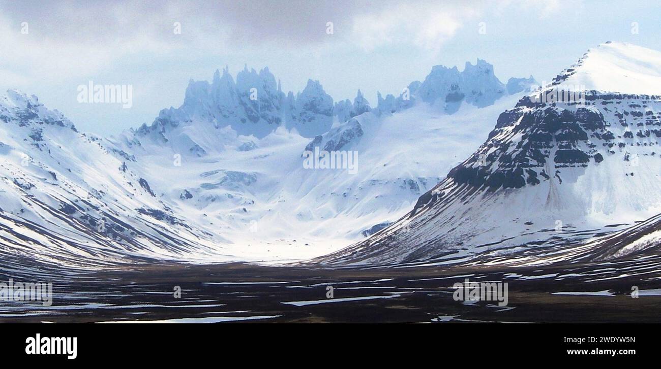 Aghileen Pinnacles, Alaska Stock Photo - Alamy