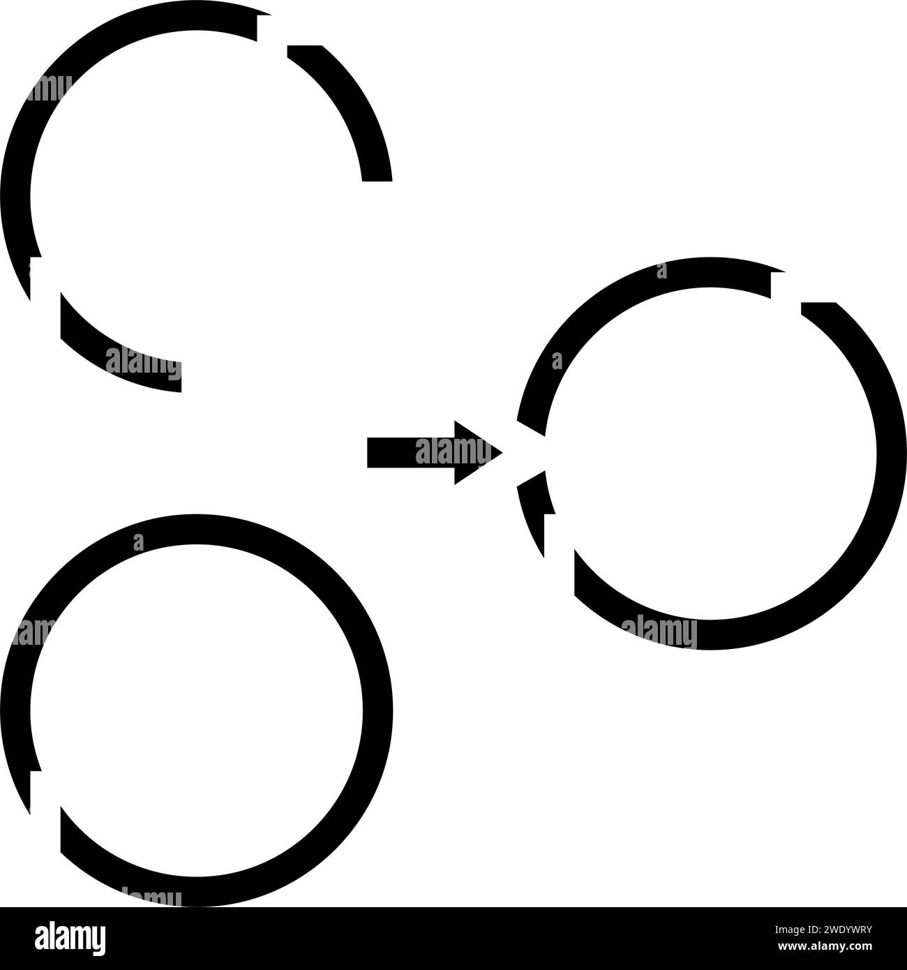 protein synthesis cryptogenetics glyph icon vector illustration Stock ...