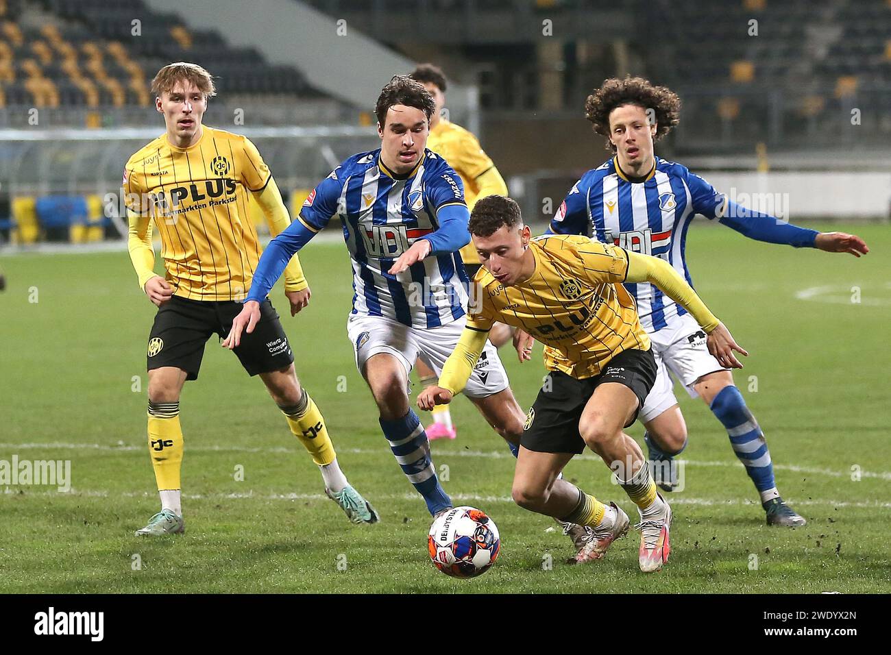 KERKRADE, Netherlands. 22nd Jan, 2024. football, Dutch Keuken Kampioen ...