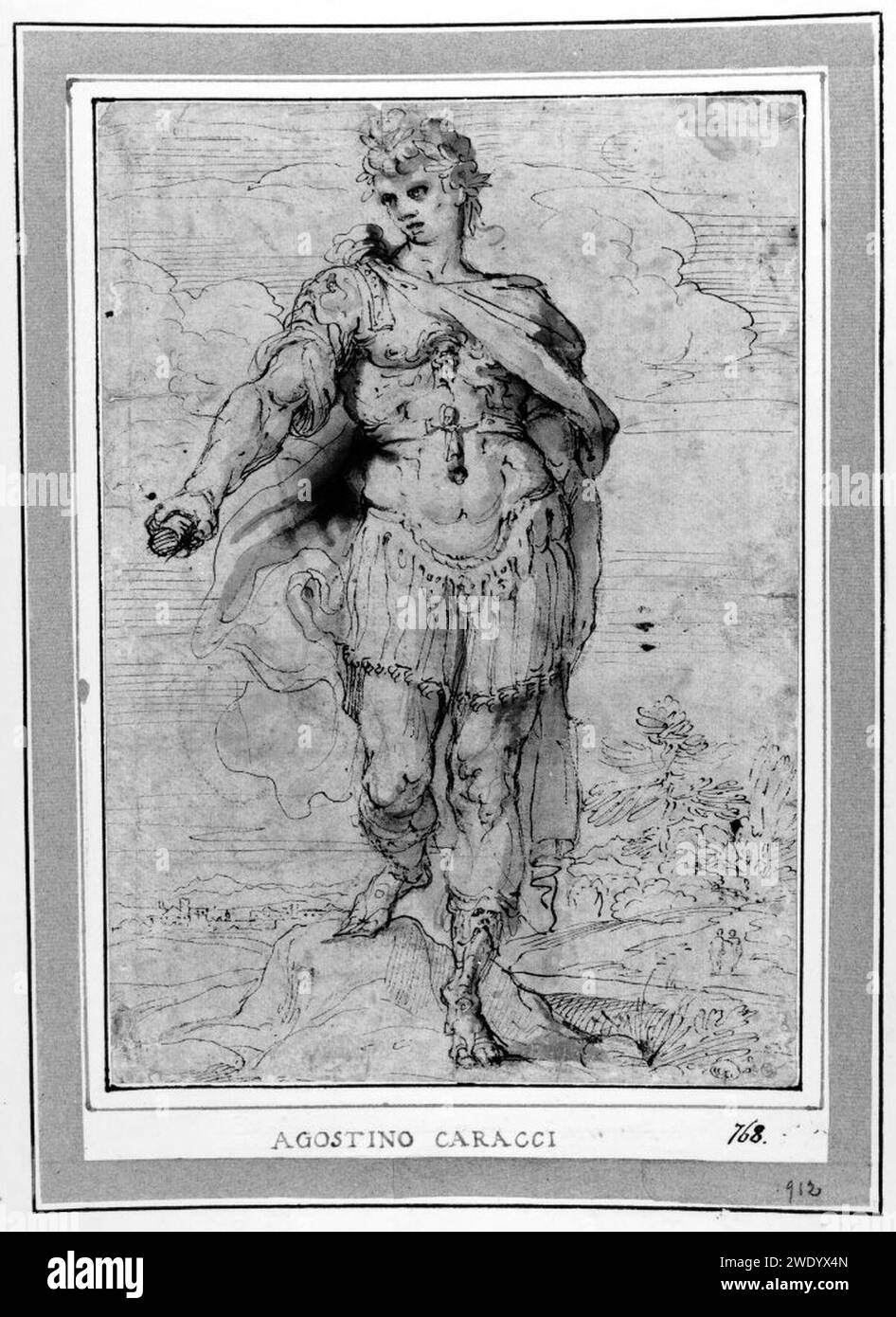 Carracci agostino Black and White Stock Photos & Images - Alamy